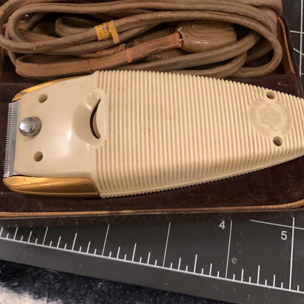 Vintage 1947 Mens Schick Colonel Electric Dry Shaver … - Gem